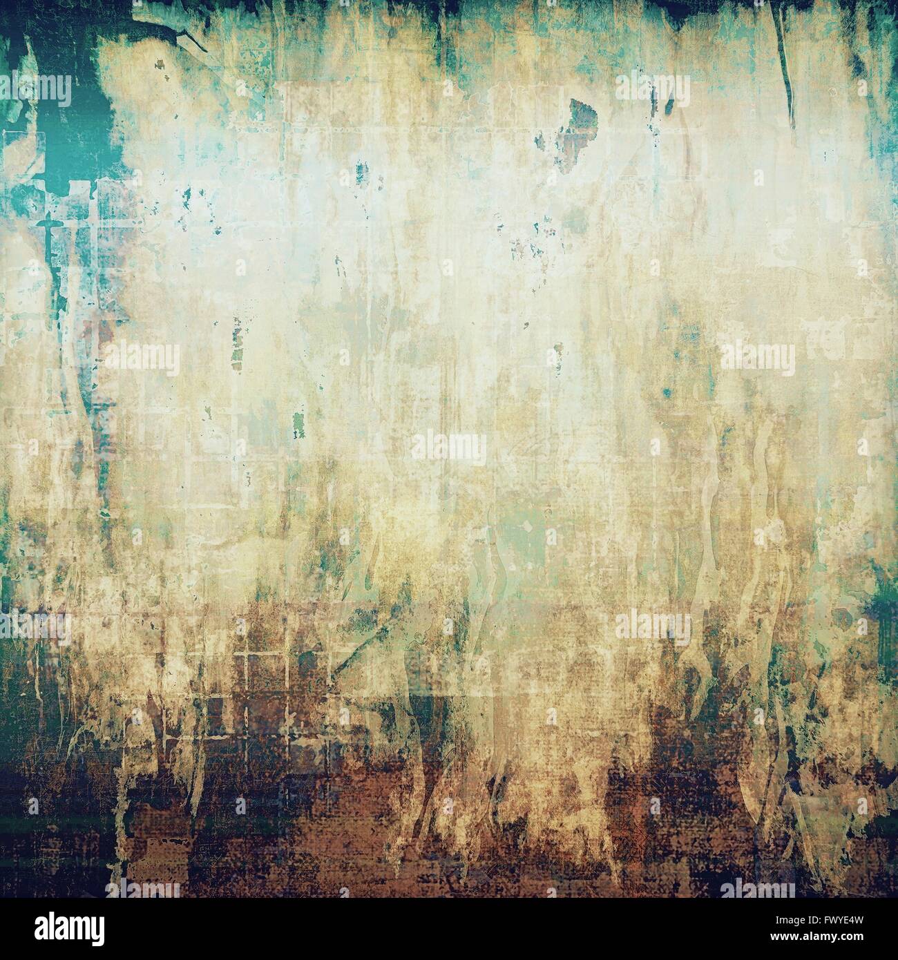 Vintage antique textured background. With different color patterns ...