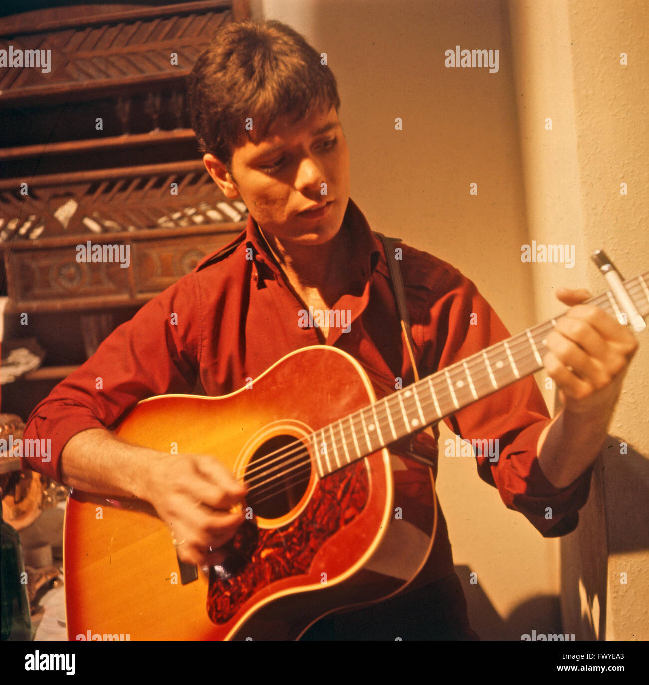CLIFF RICHARD English singer and film actor in 1966. Photo Tony Gale ...