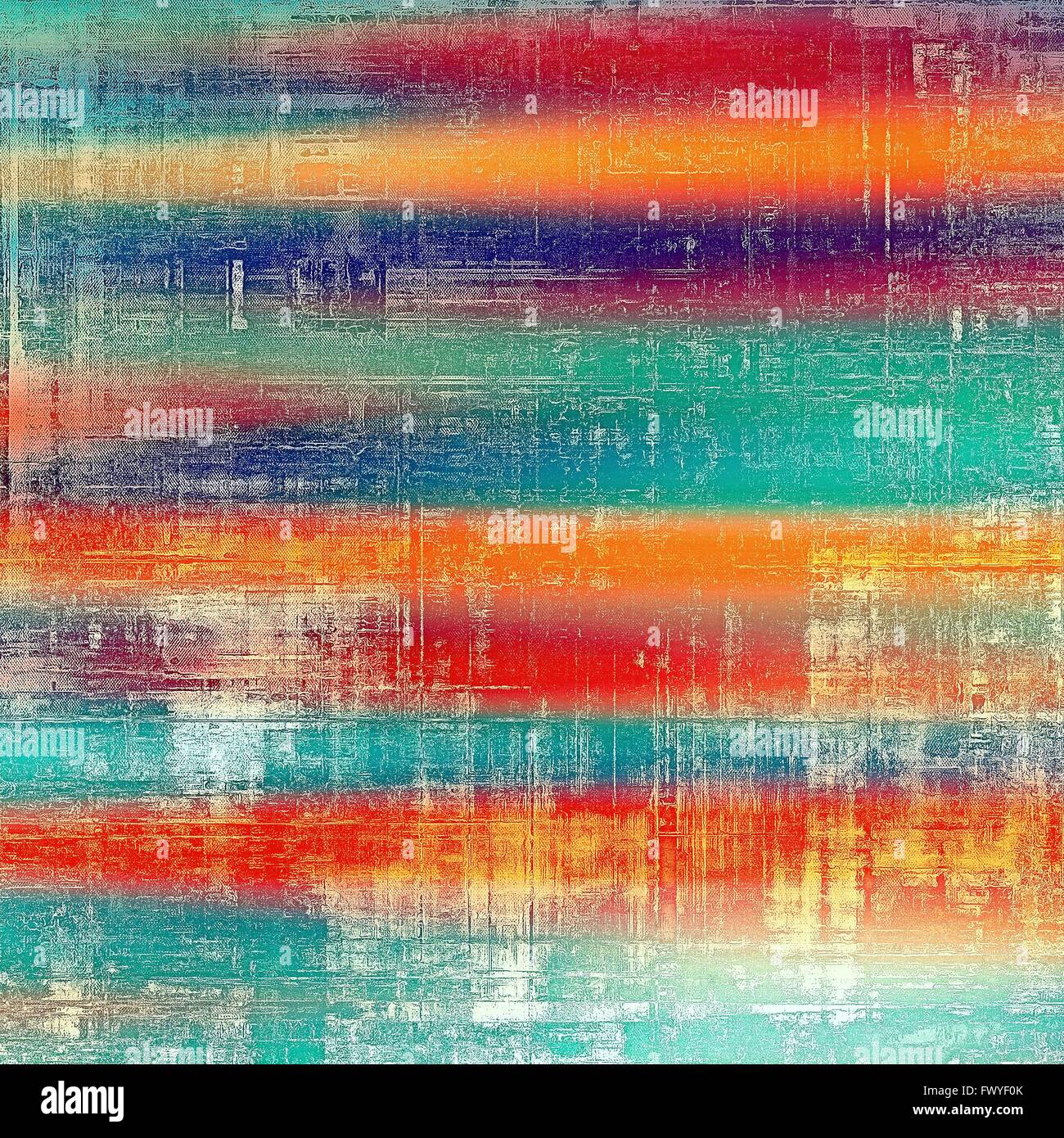 Grunge aging texture, art background. With different color patterns ...