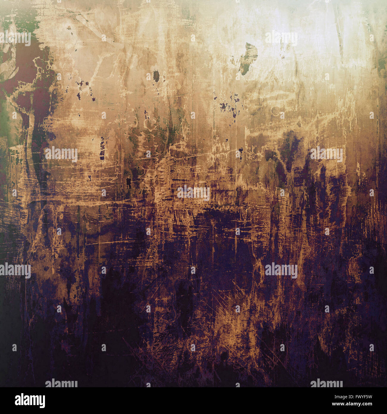 Grunge aging texture, art background. With different color patterns ...