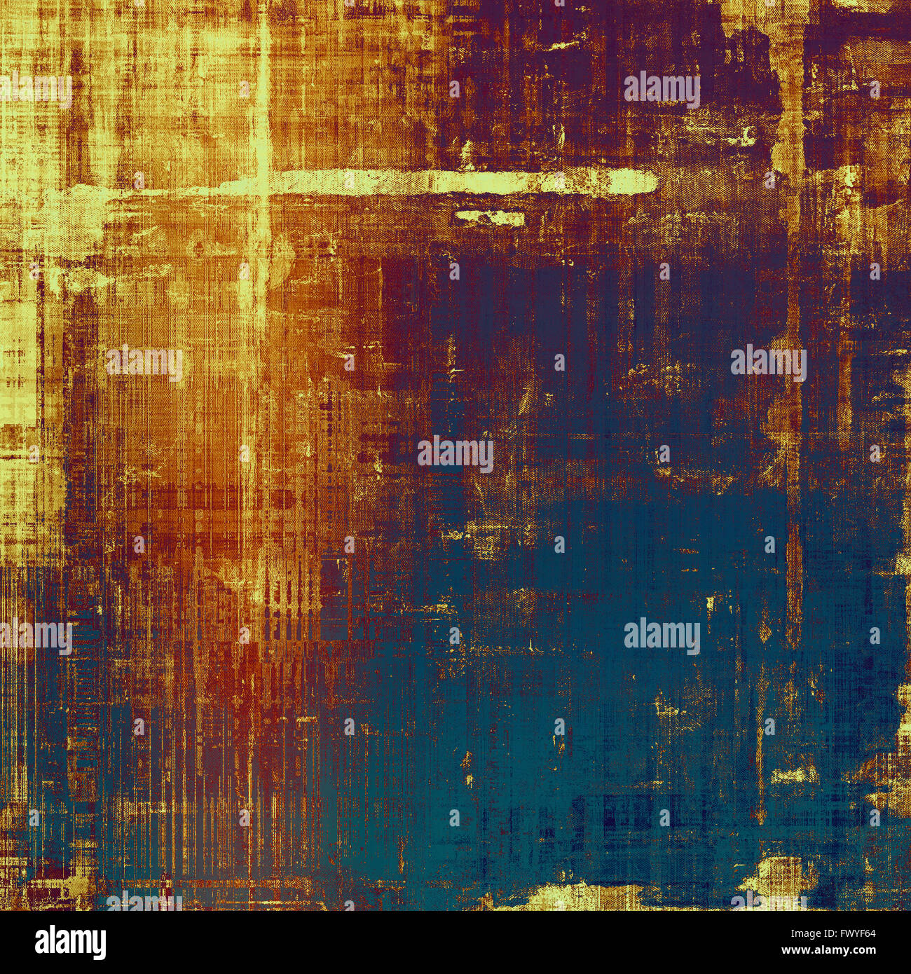 Old vintage background with retro-style elements and different color ...