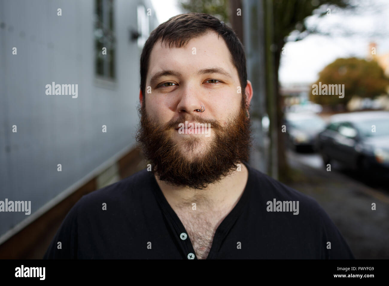 Young urban person portrait hi-res stock photography and images - Alamy