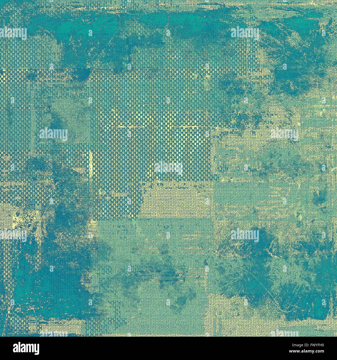 Abstract grunge background with retro design elements and different ...