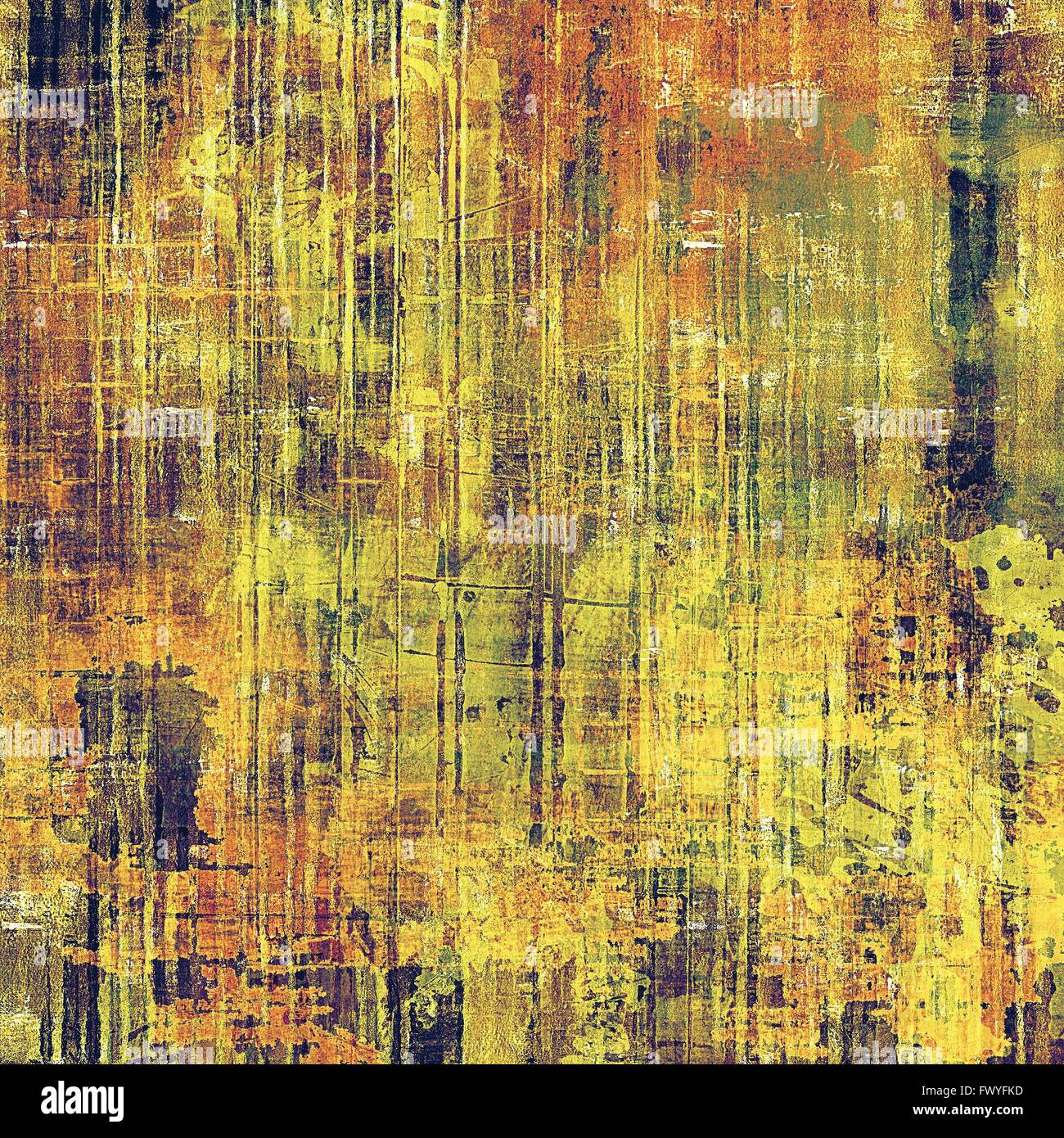 Grunge aging texture, art background. With different color patterns ...