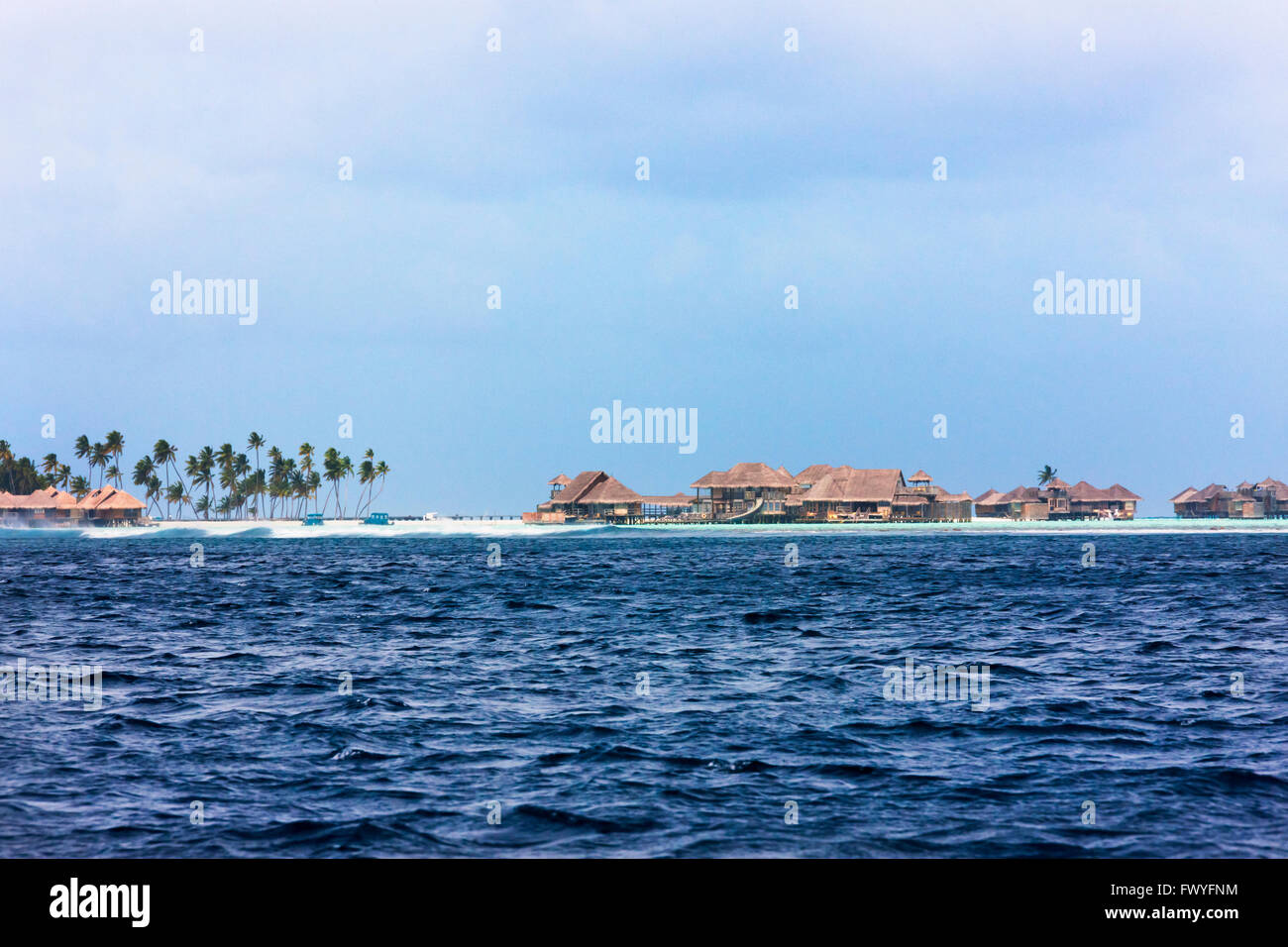 A little island in the ocean, Maldives Stock Photo - Alamy