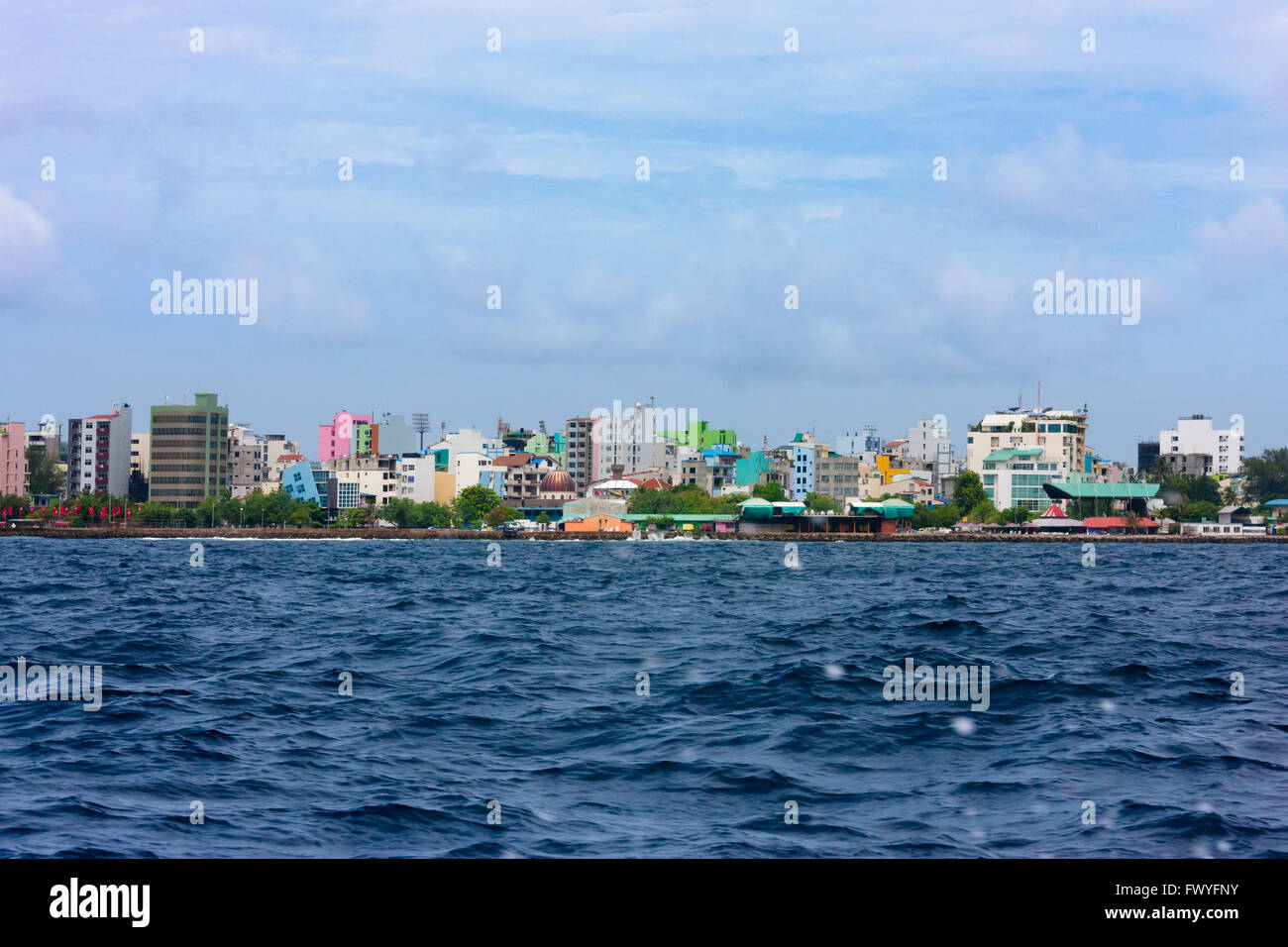 View of Male, Maldives Stock Photo - Alamy