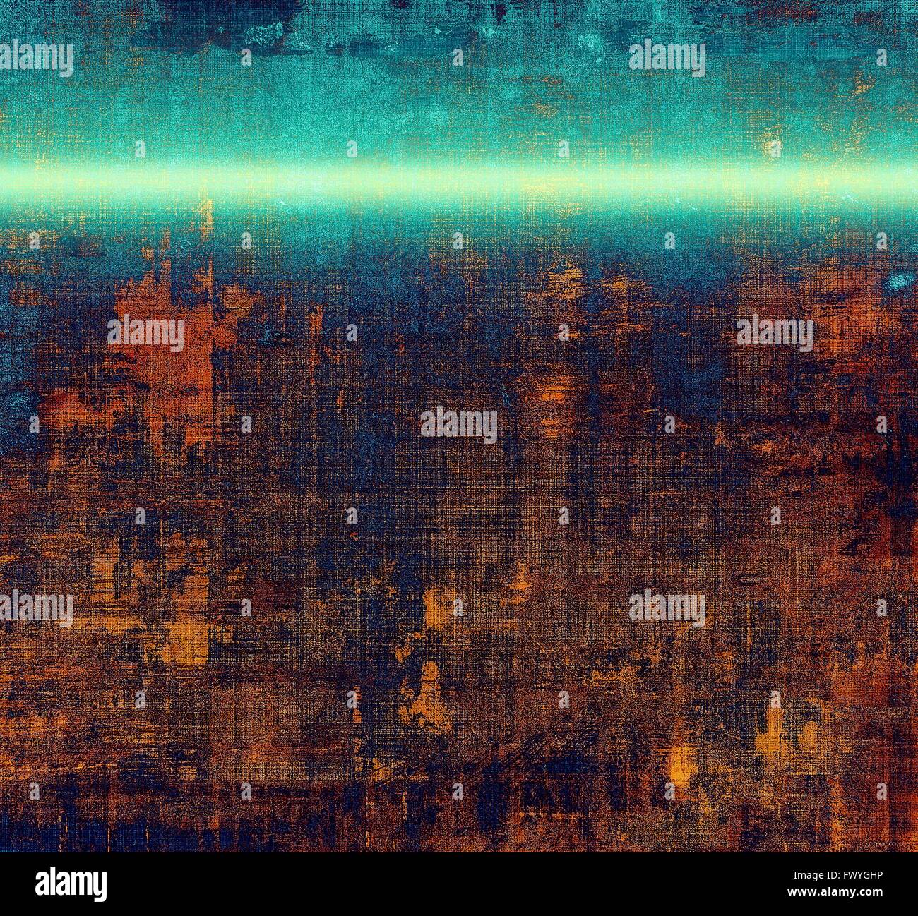 Old retro vintage texture. With different color patterns: brown; green ...