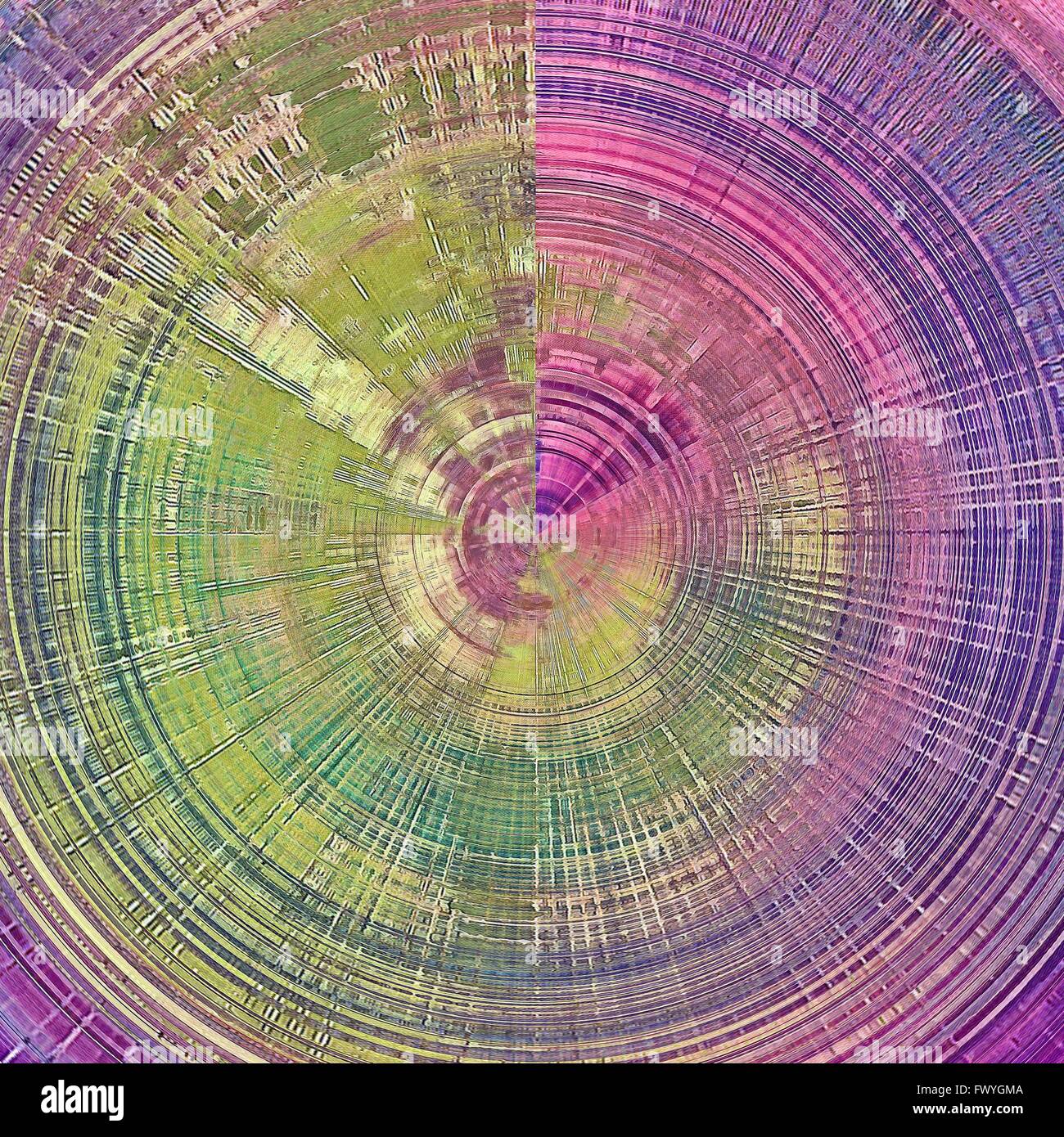 Spherical computer designed highly detailed vintage texture or ...