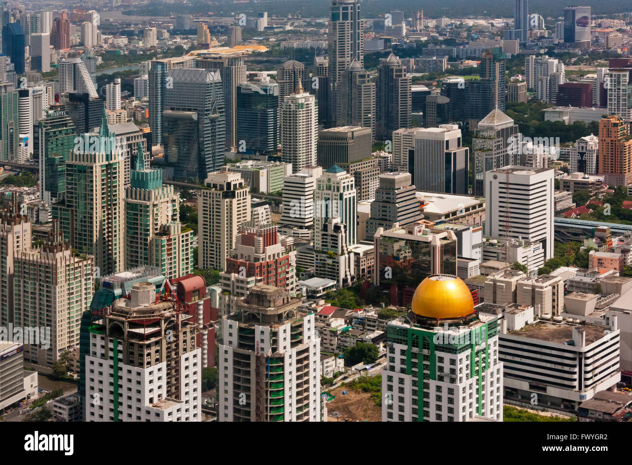 High rises in downtown, Bangkok, Thailand Stock Photo - Alamy