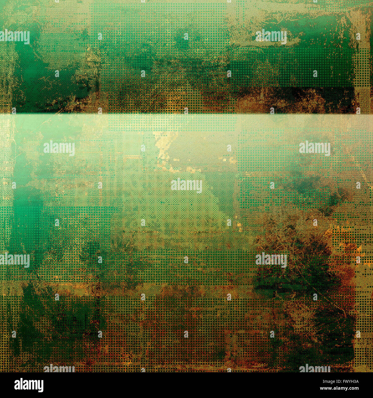 Old vintage background with retro-style elements and different color ...