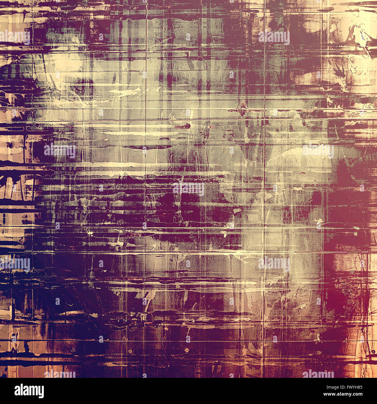 Abstract distressed grunge background. With different color patterns ...
