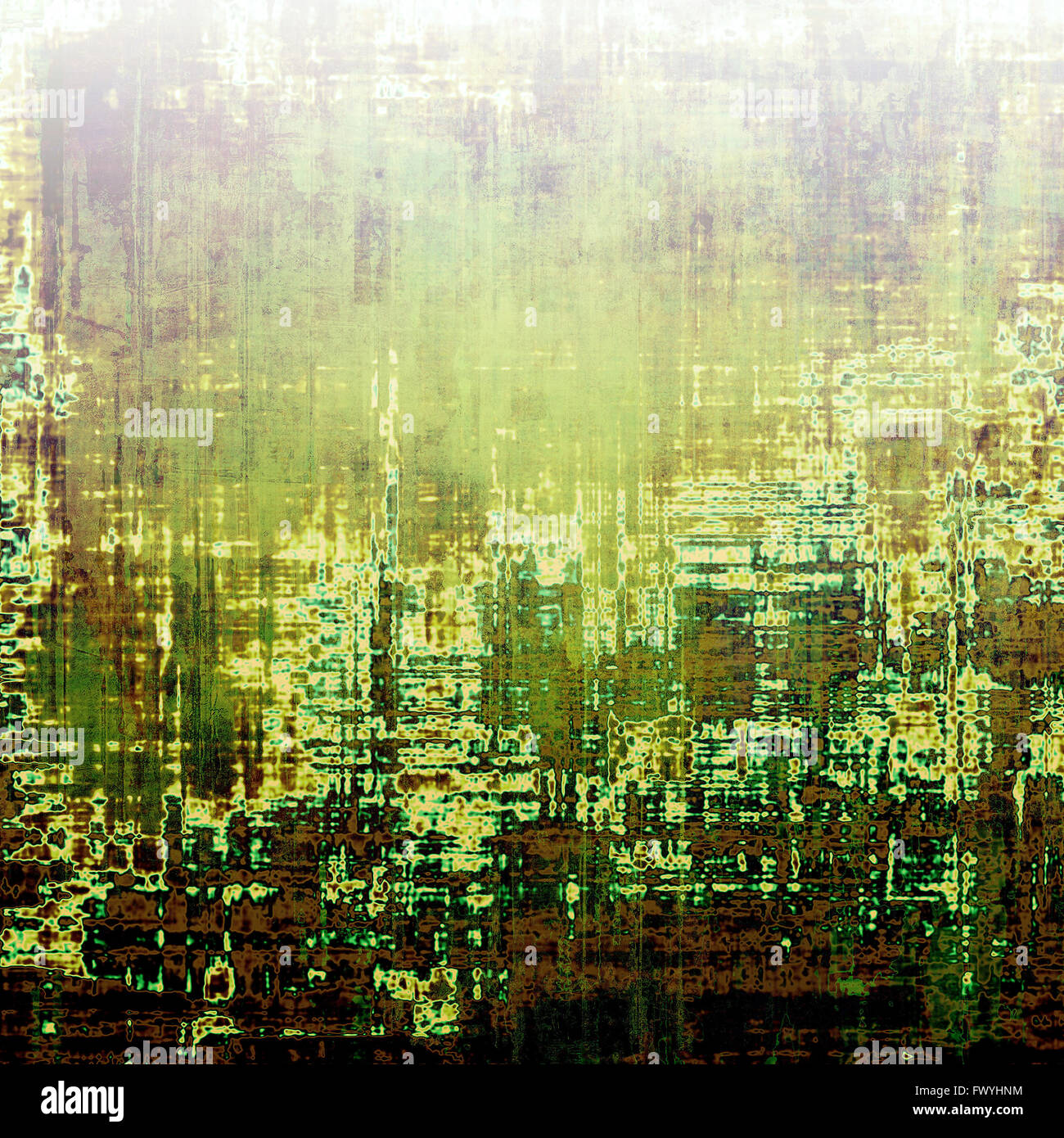 Old abstract texture with grunge stains. With different color patterns ...