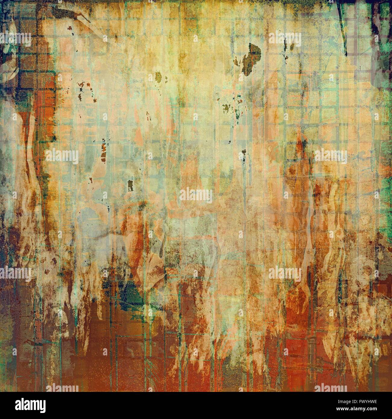 Grunge stained texture, distressed background with space for text or ...