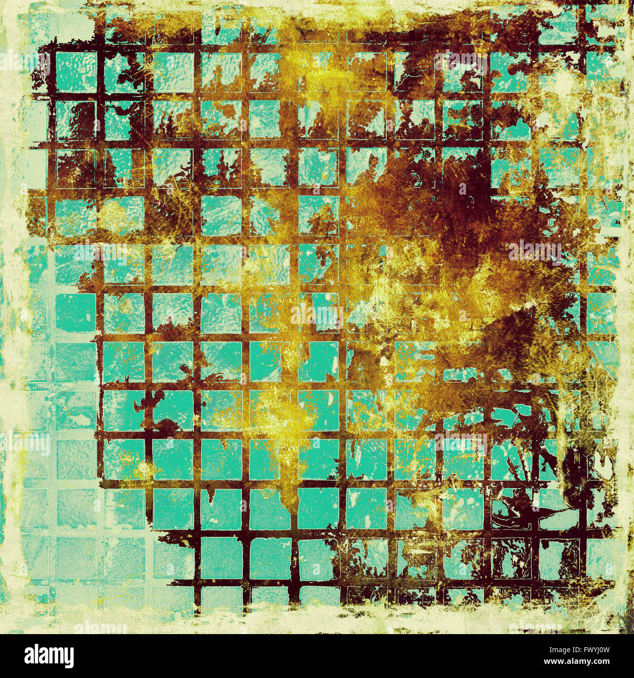 Grunge aging texture, art background. With different color patterns ...