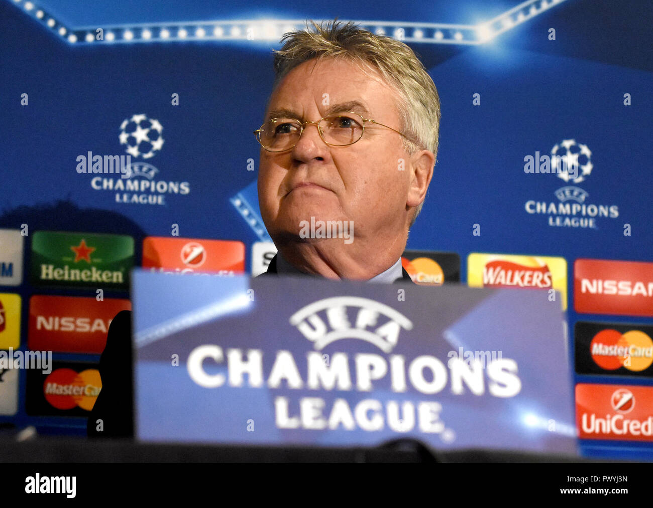 Chelsea FC v PSG UEFA Champions League Press Conference at Stamford ...