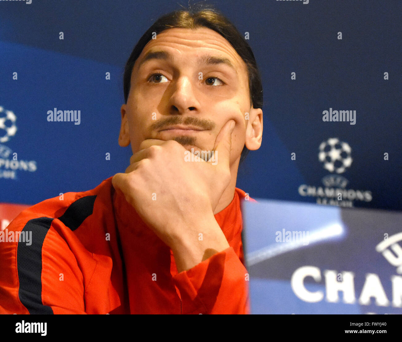 Chelsea FC v PSG UEFA Champions League Press Conference at Stamford ...