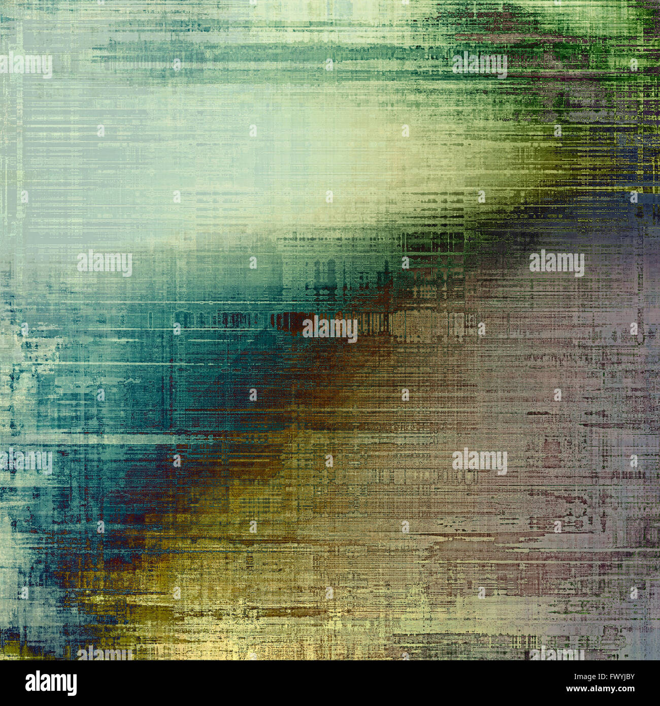 Abstract faded retro background. With different color patterns: yellow ...