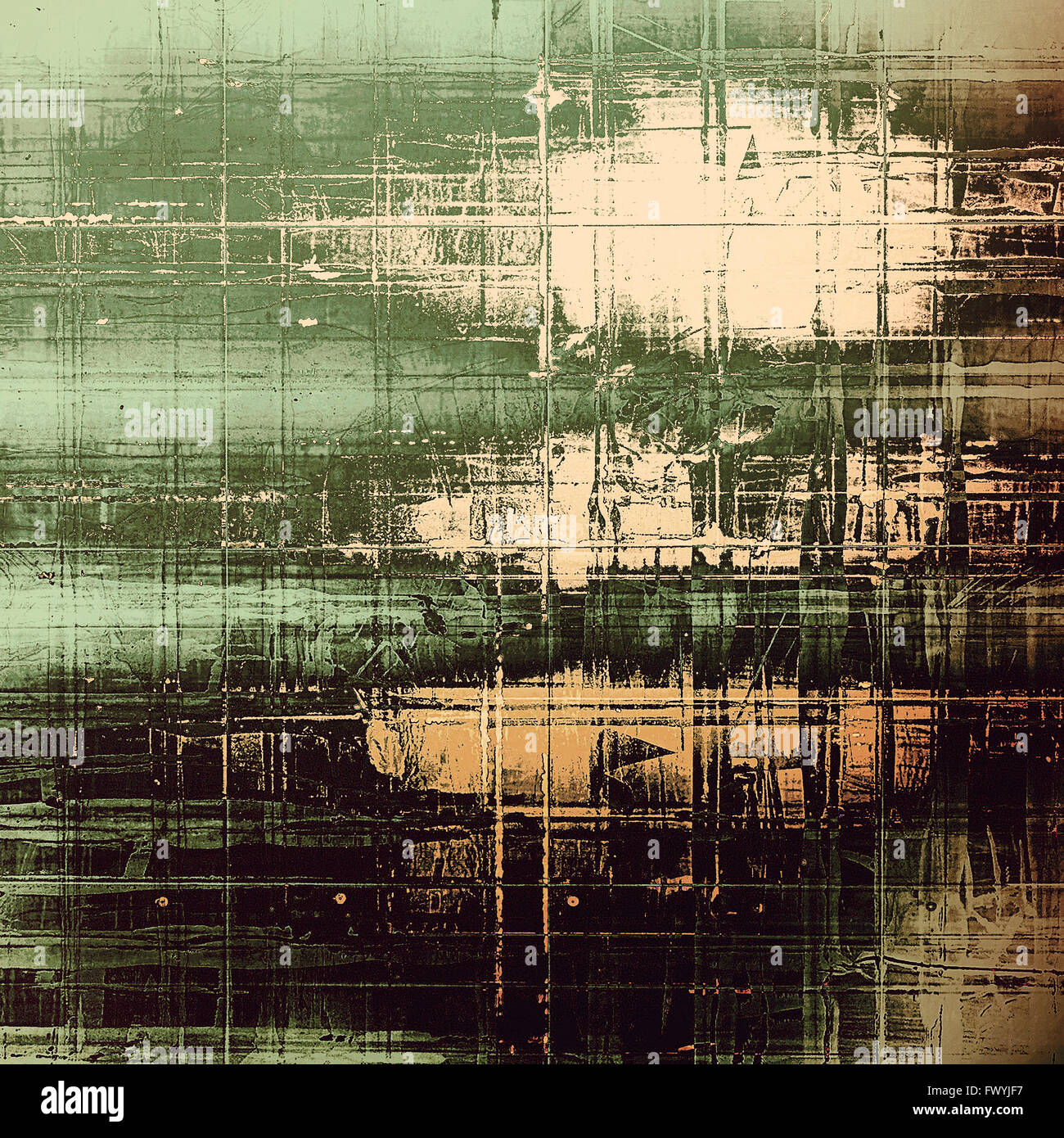 Grunge background with vintage style graphic elements, retro feeling ...