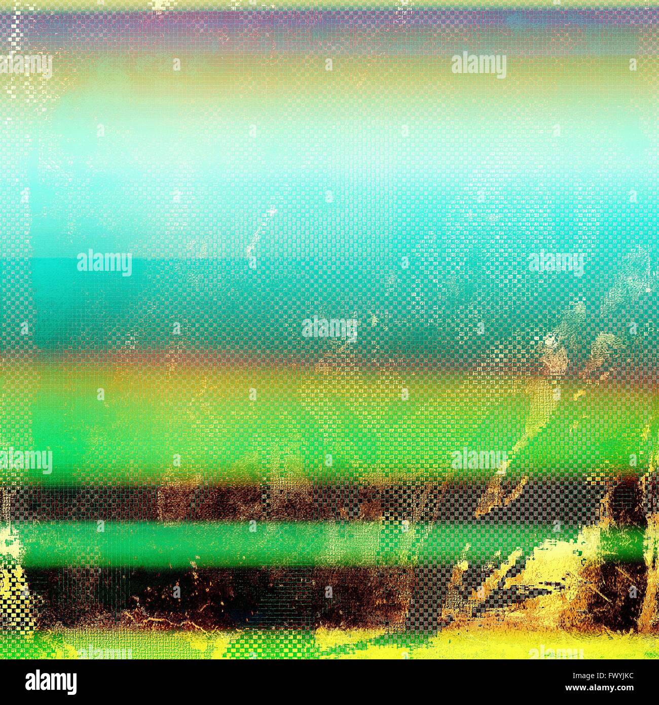 Grunge retro composition, textured vintage background. With different ...