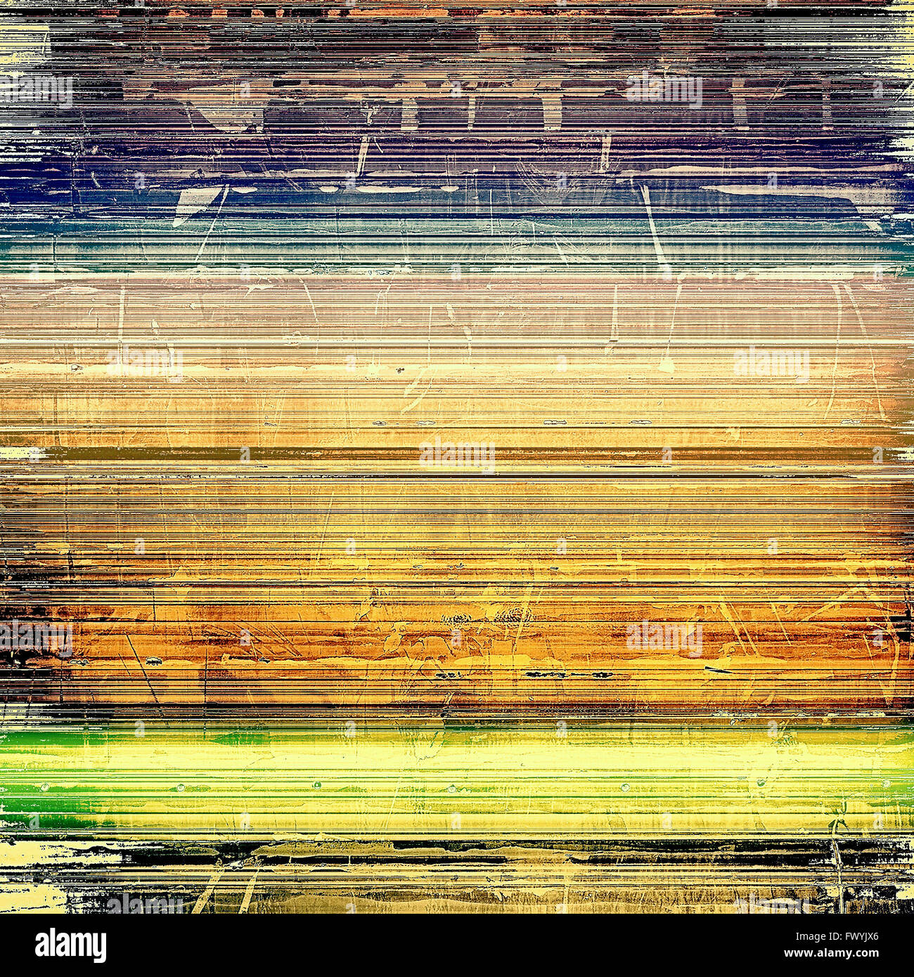 Grunge retro texture, aged background with vintage style elements and ...