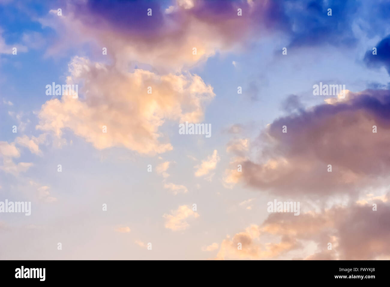 Beautiful sunset evening sky hi-res stock photography and images - Alamy