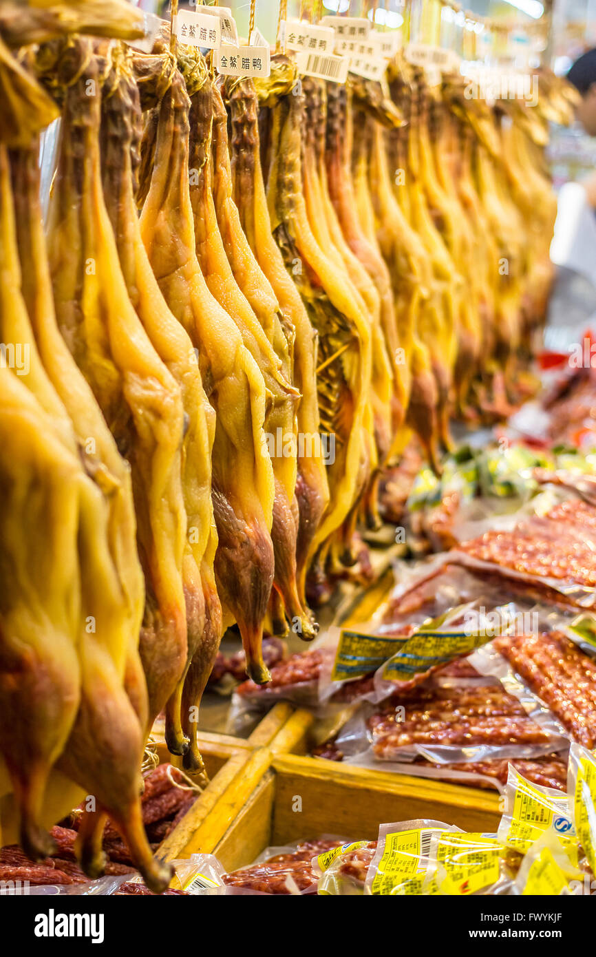 Hung meat hi-res stock photography and images - Alamy
