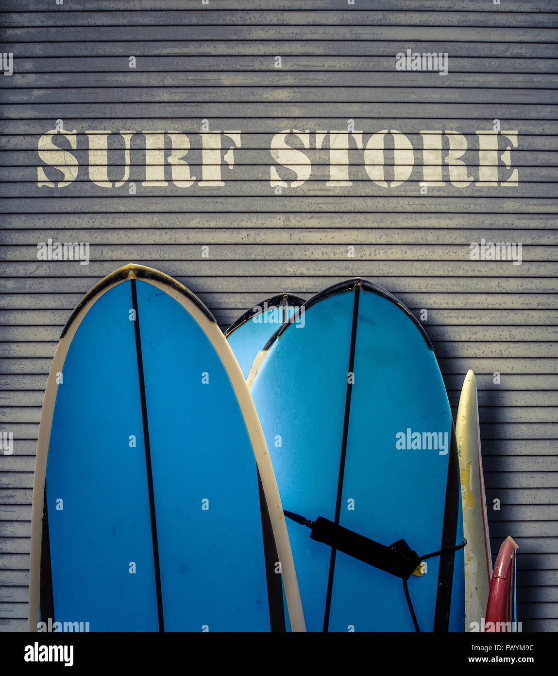 Australia surf boards store hi-res stock photography and images - Alamy