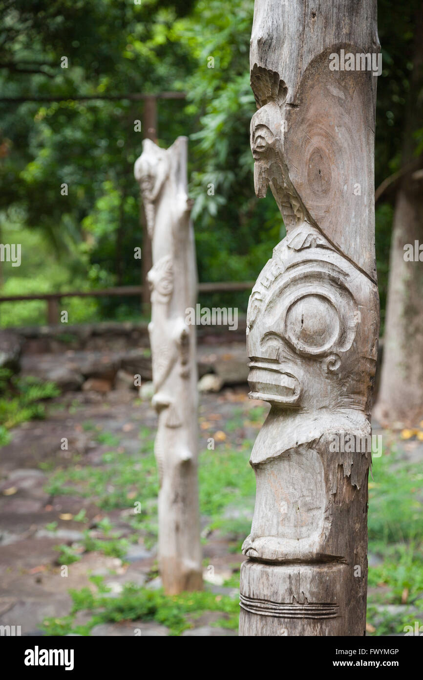 Tohua Mauia, Ua Pou Stock Photo - Alamy