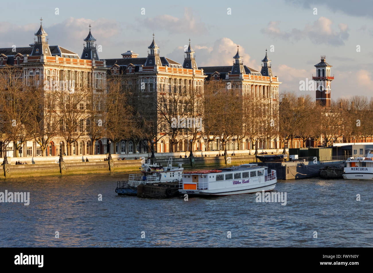 The three remaining Victorian ward pavilion blocks of St. Thomas ...