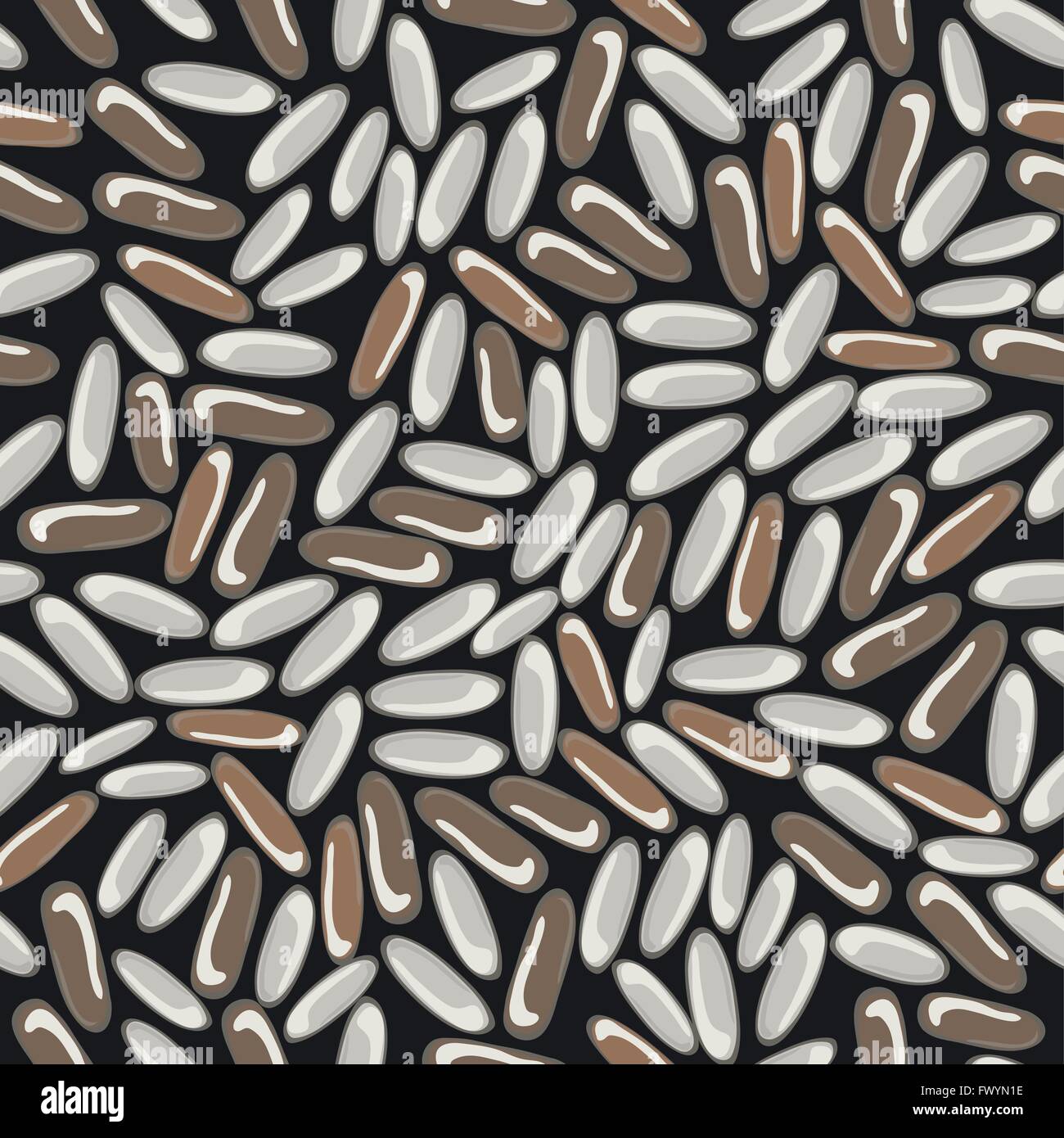 seamless background with rice Stock Vector Image & Art - Alamy
