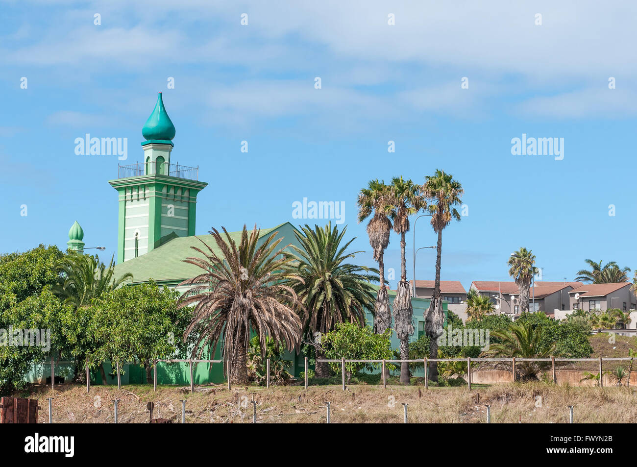 PORT ELIZABETH, SOUTH AFRICA - FEBRUARY 27, 2016: The Masjid Aziz is ...