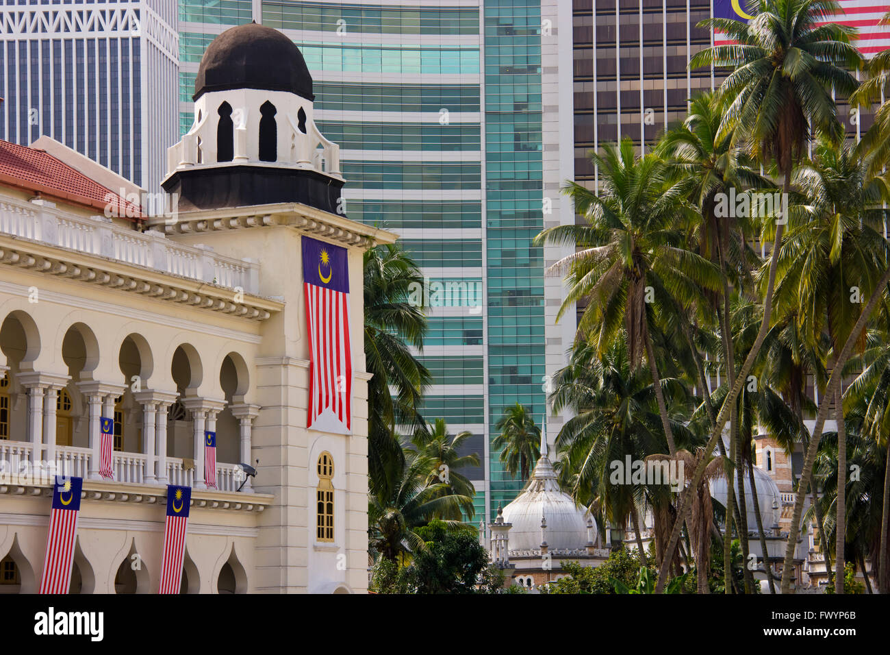 Dataran Merdeka, symbol of Independent Square, Kuala Lumpur, Malaysia ...