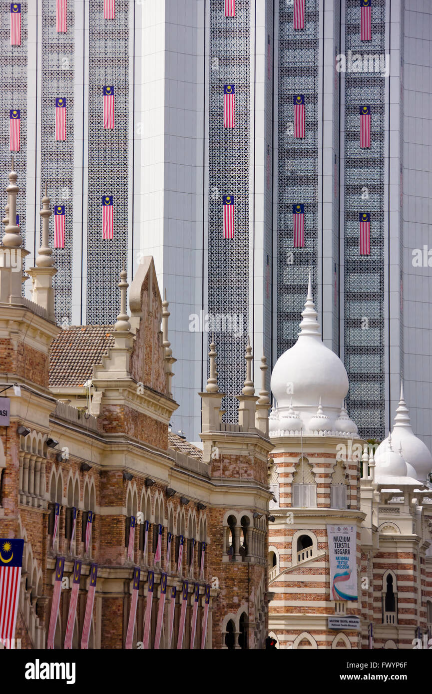 Dataran Merdeka, symbol of Independent Square, Kuala Lumpur, Malaysia ...