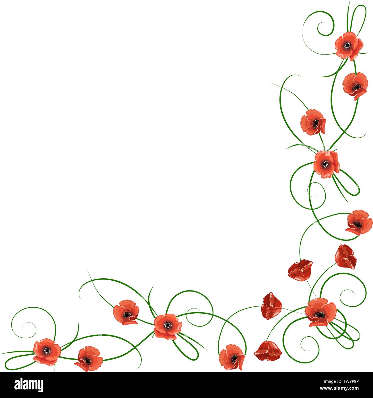 Elegant swirl seamless composition hi-res stock photography and images ...