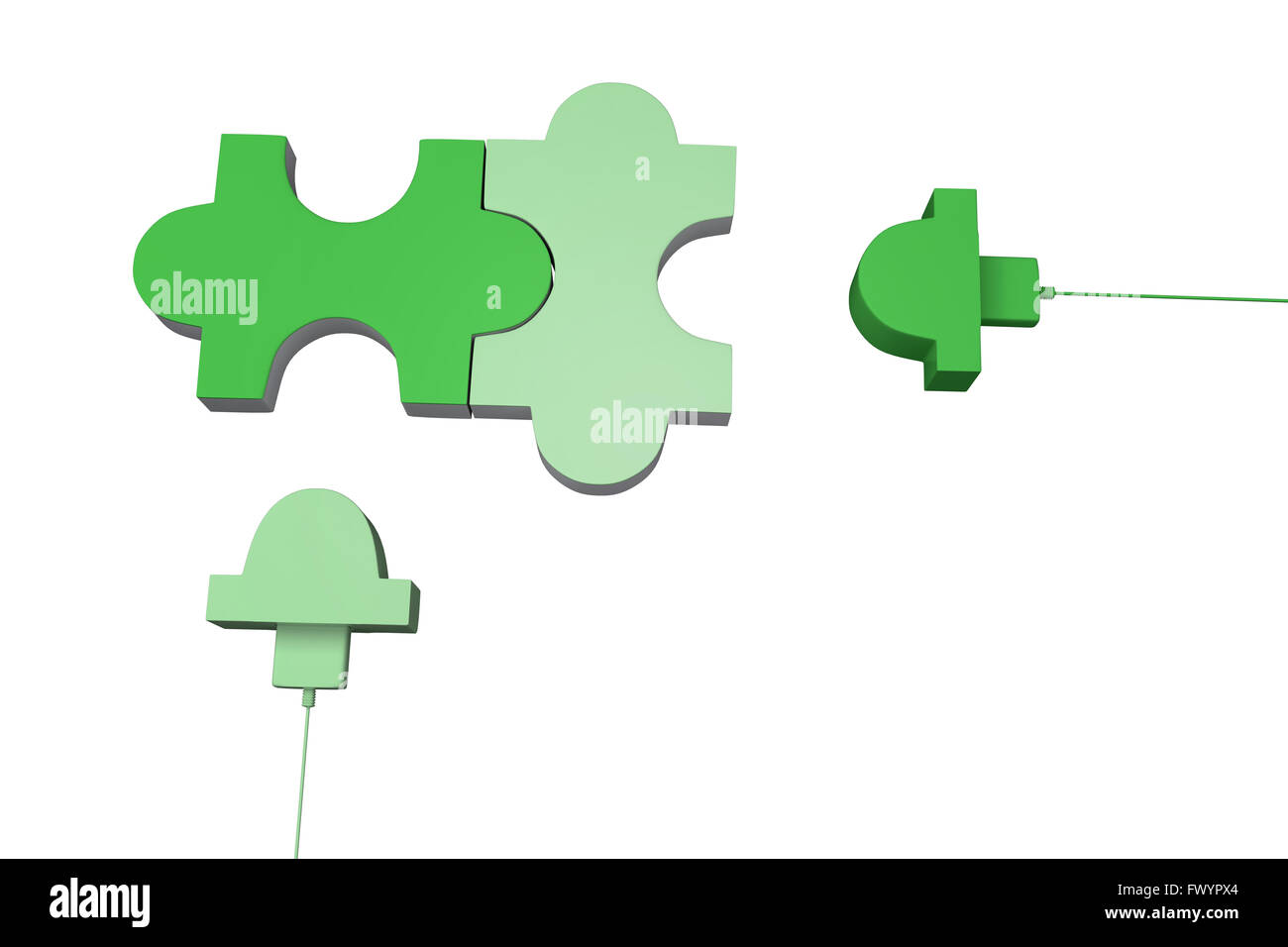 Plug puzzle Cut Out Stock Images & Pictures - Alamy