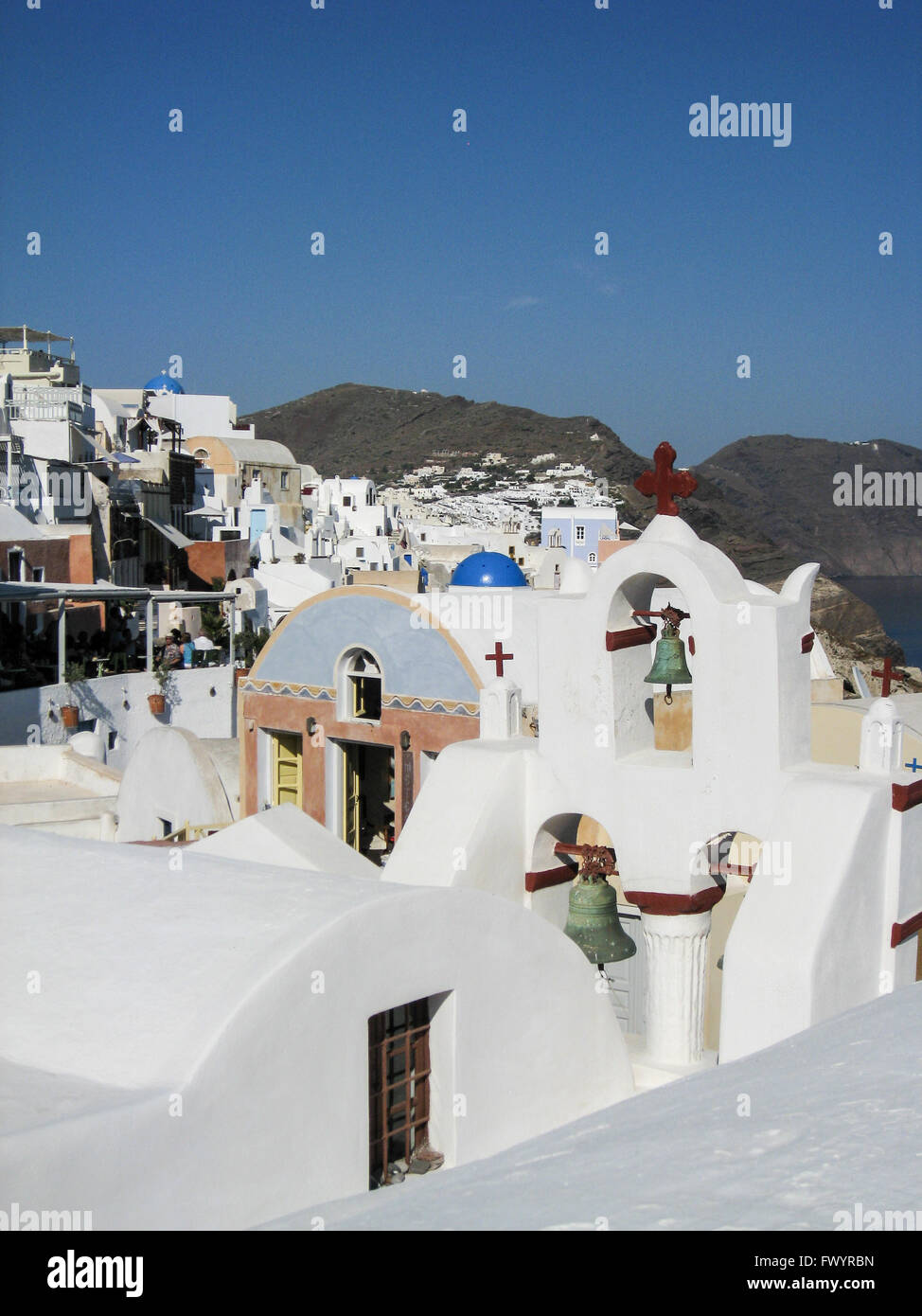 Oia Santorini Greek Islands Stock Photo - Alamy