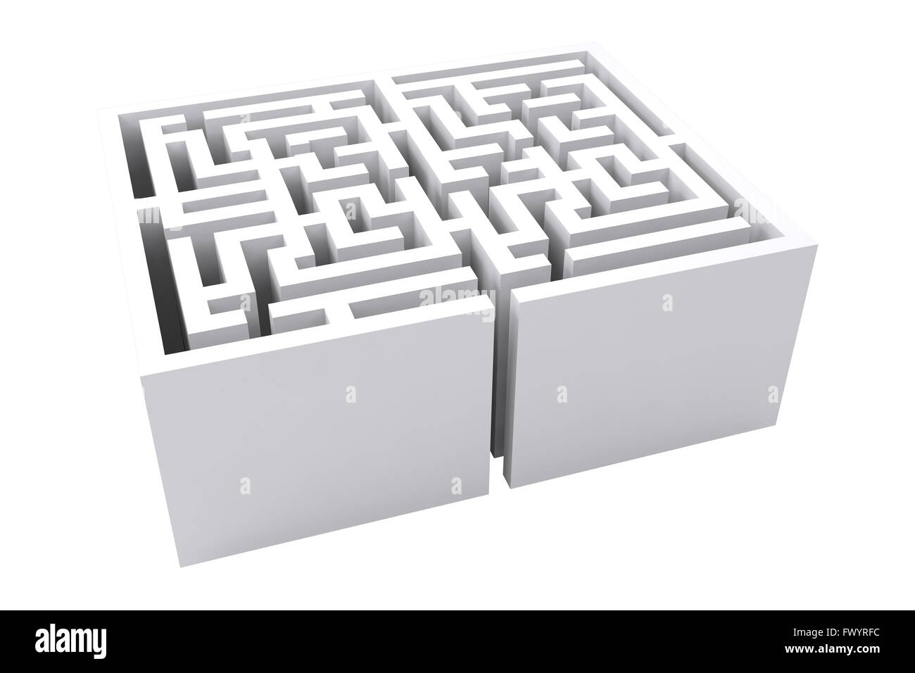 Box maze Cut Out Stock Images & Pictures - Alamy