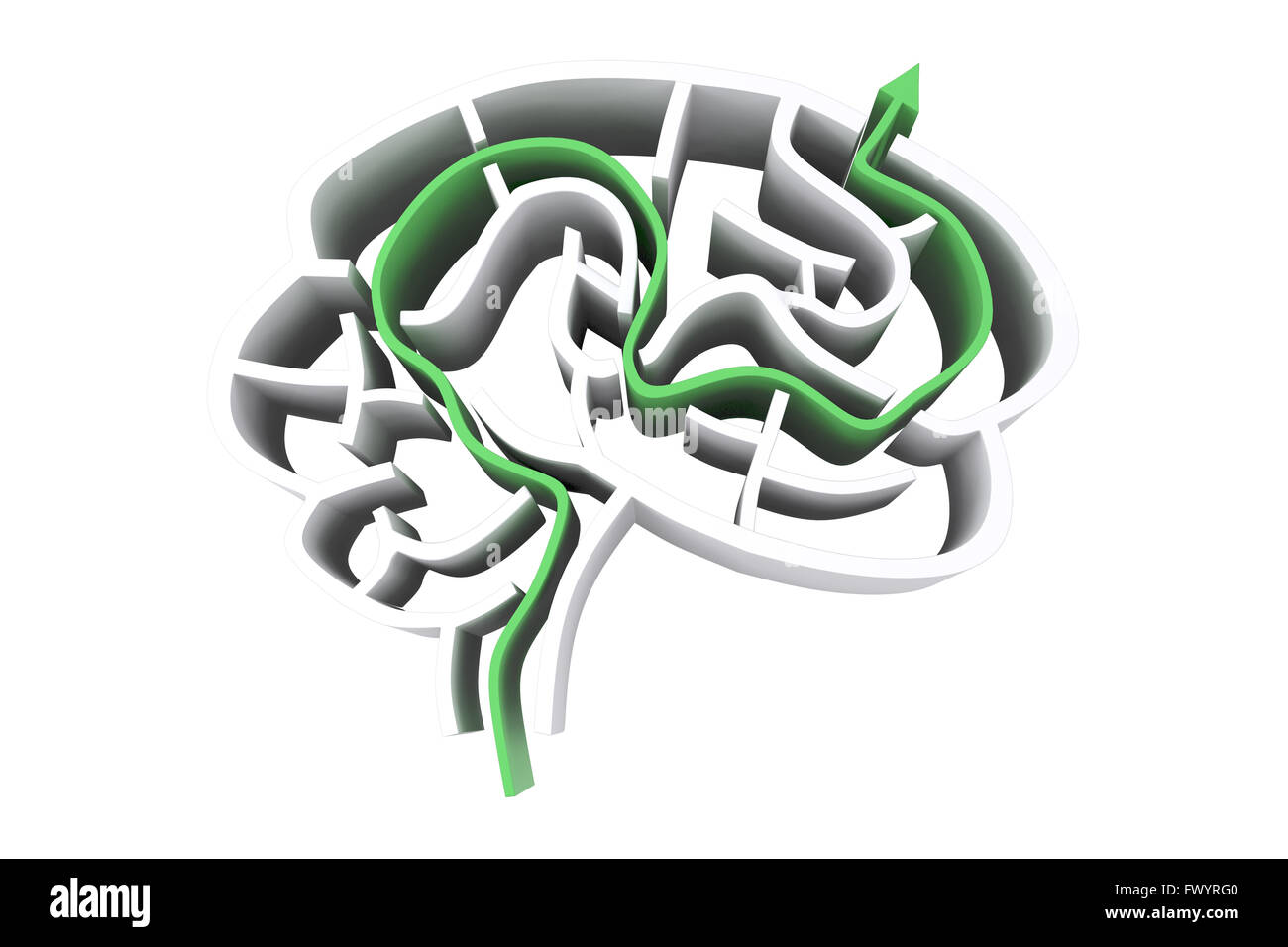 Maze blank space Cut Out Stock Images & Pictures - Alamy