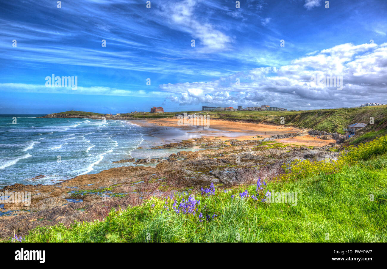 Best beaches in cornwall hi-res stock photography and images - Alamy