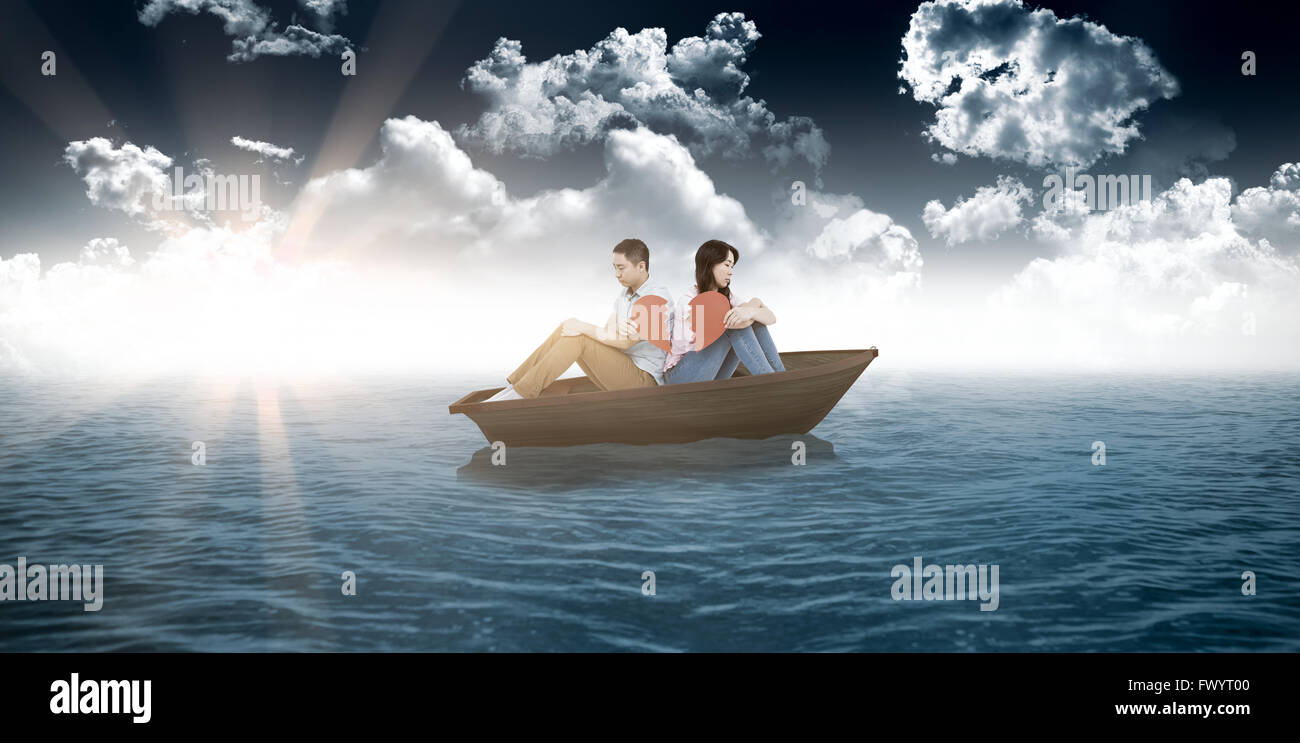 Man boat sad hi-res stock photography and images - Alamy
