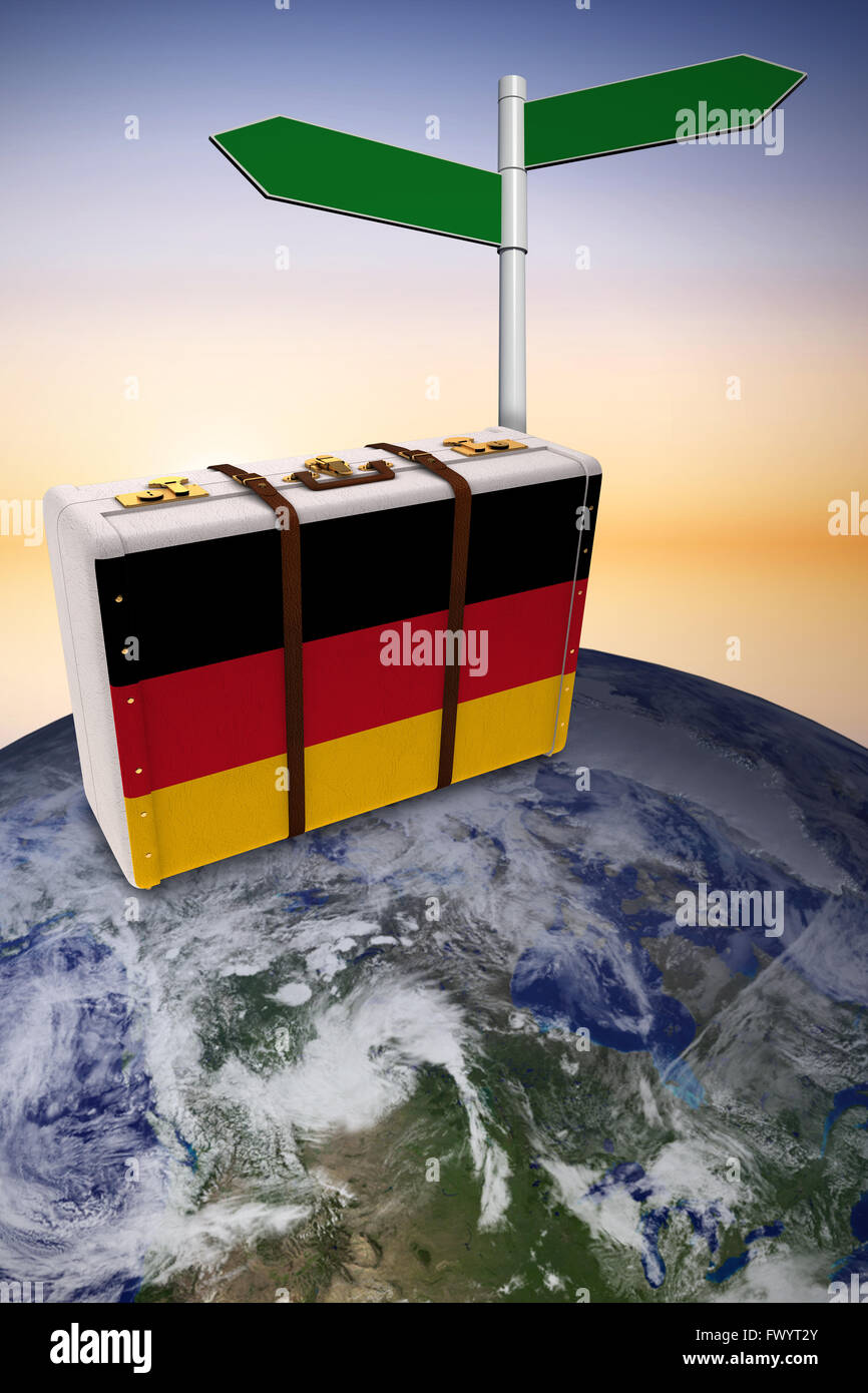 German Flag Suitcase High Resolution Stock Photography and Images - Alamy
