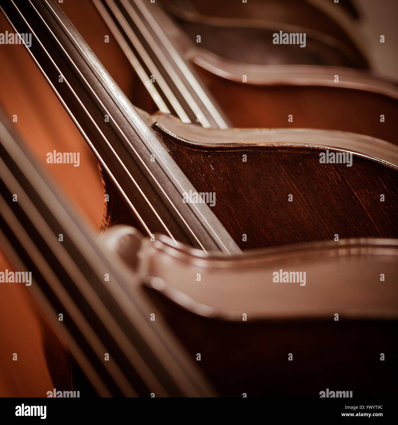 Group of cellos in the workshop violin maker Stock Photo - Alamy