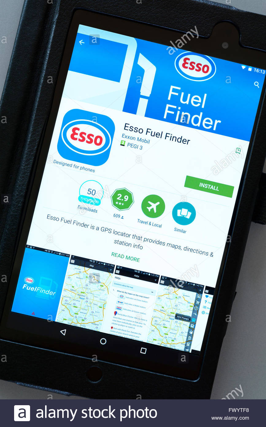 Mobil Service Station High Resolution Stock Photography and Images - Alamy