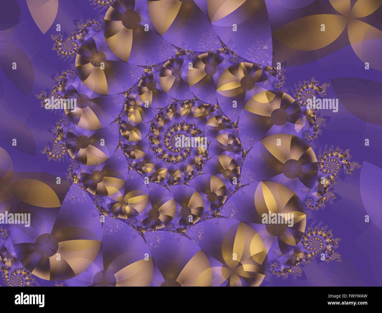 Digital Art Spiral Background Stock Photo - Alamy