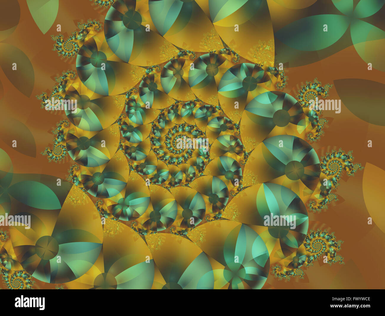 Digital Art Spiral Background Stock Photo - Alamy