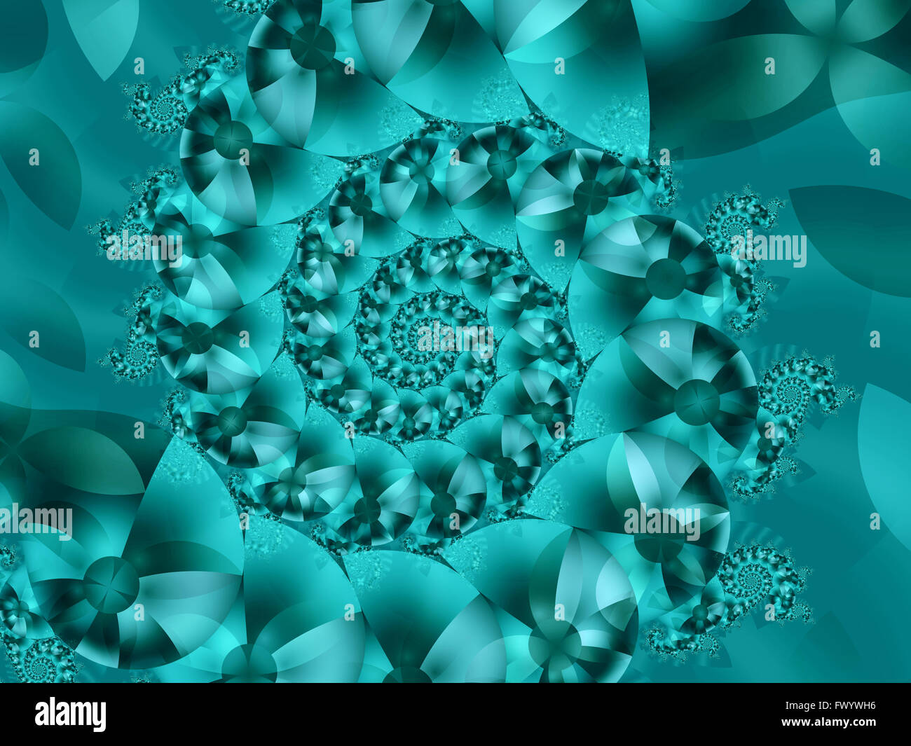 Digital Art Spiral Background Stock Photo - Alamy