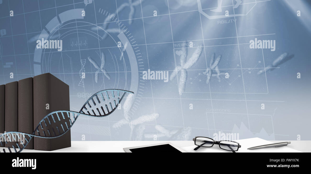 View of a dna Stock Photo - Alamy