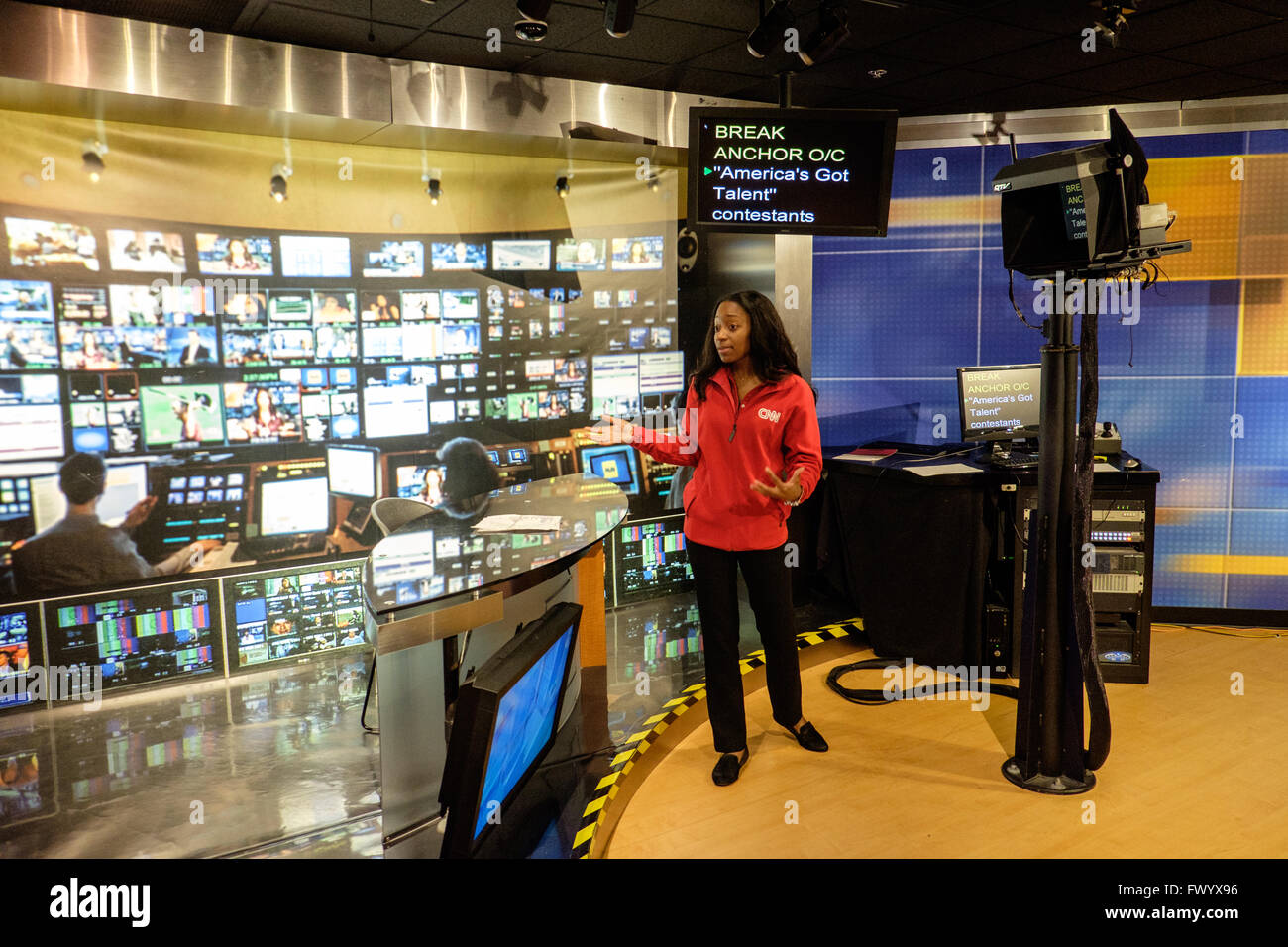 Cnn studio tour hi-res stock photography and images - Alamy