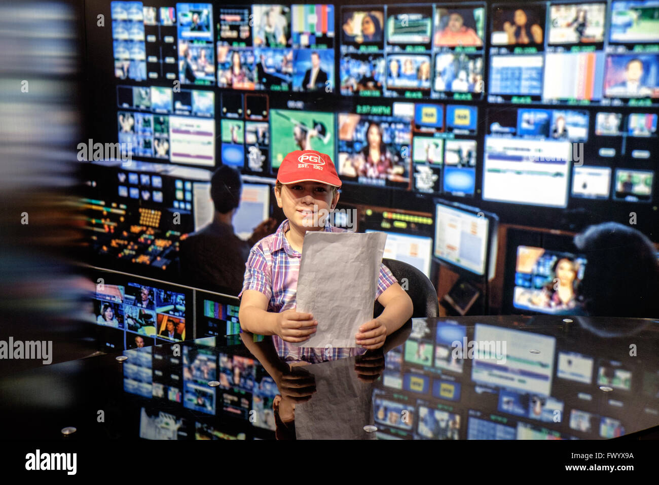 Cnn world headquarters studio hi-res stock photography and images - Alamy