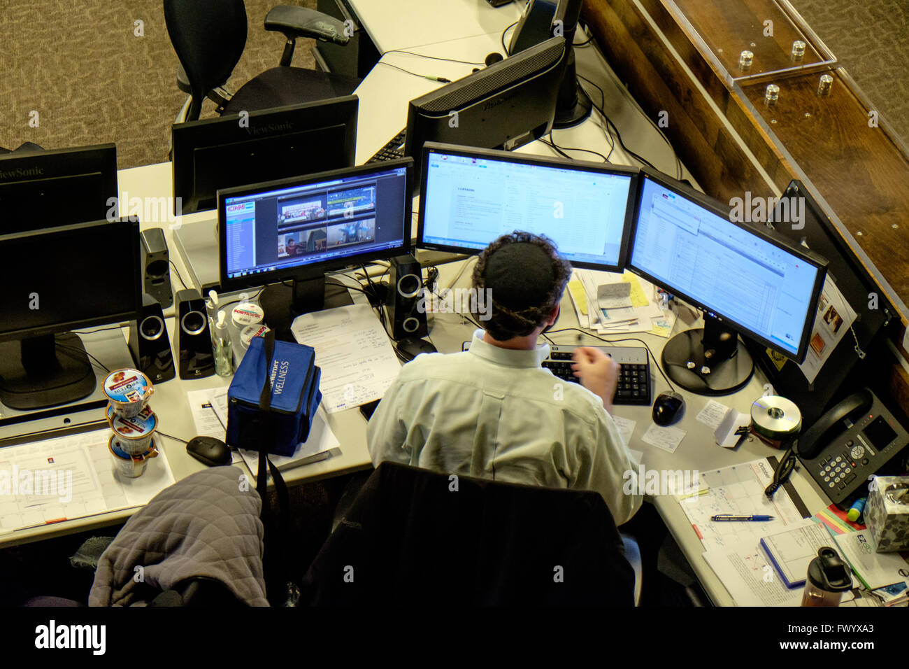 The Inside CNN Studio Tour, Atlanta, Georgia, USA Stock Photo - Alamy